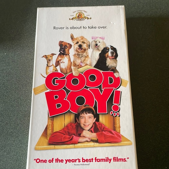 home entertainment | Other | Good Boy Vhs Movie Rover Is About To Take ...